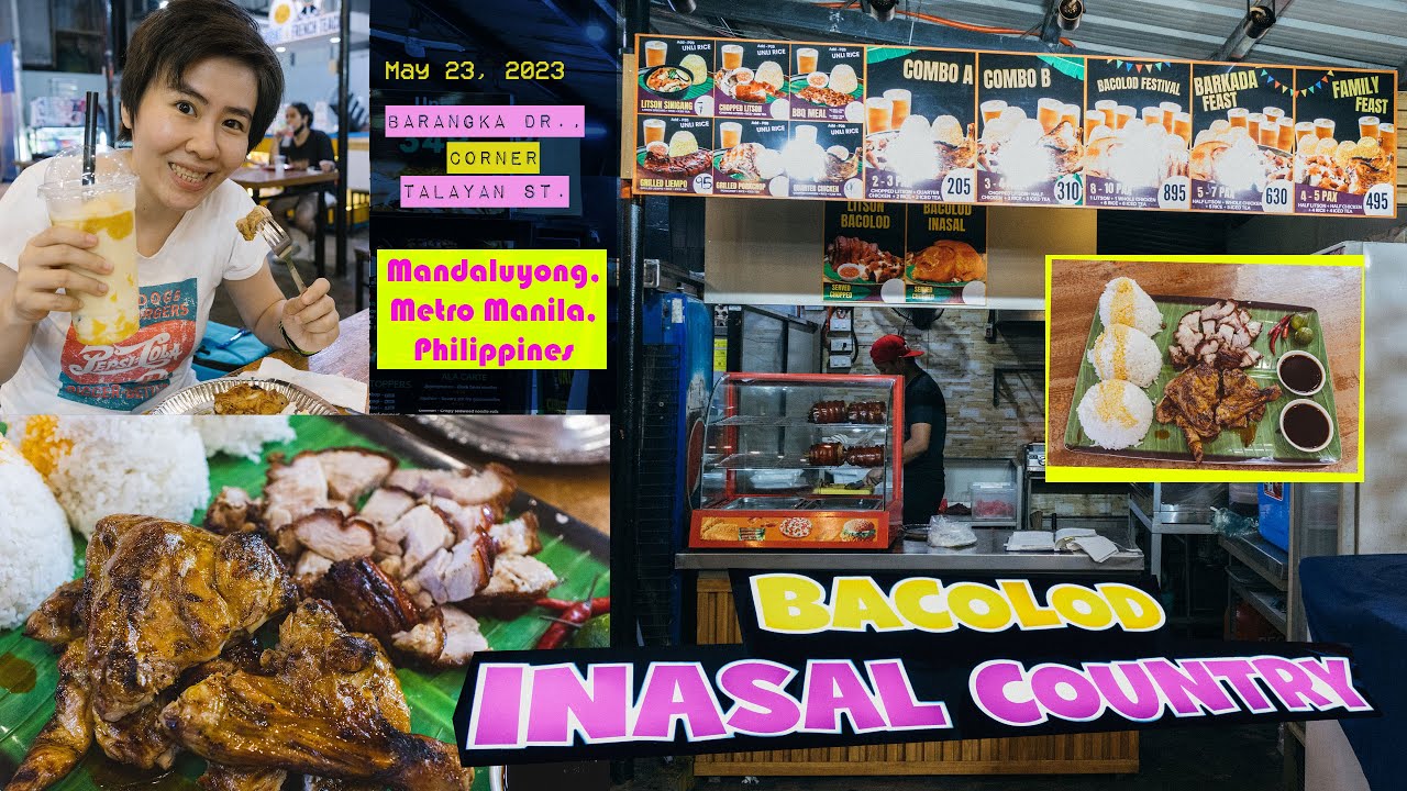 Grilled Chicken & Lechon Kawali in Bacolod Inasal Country, Mandaluyong ...