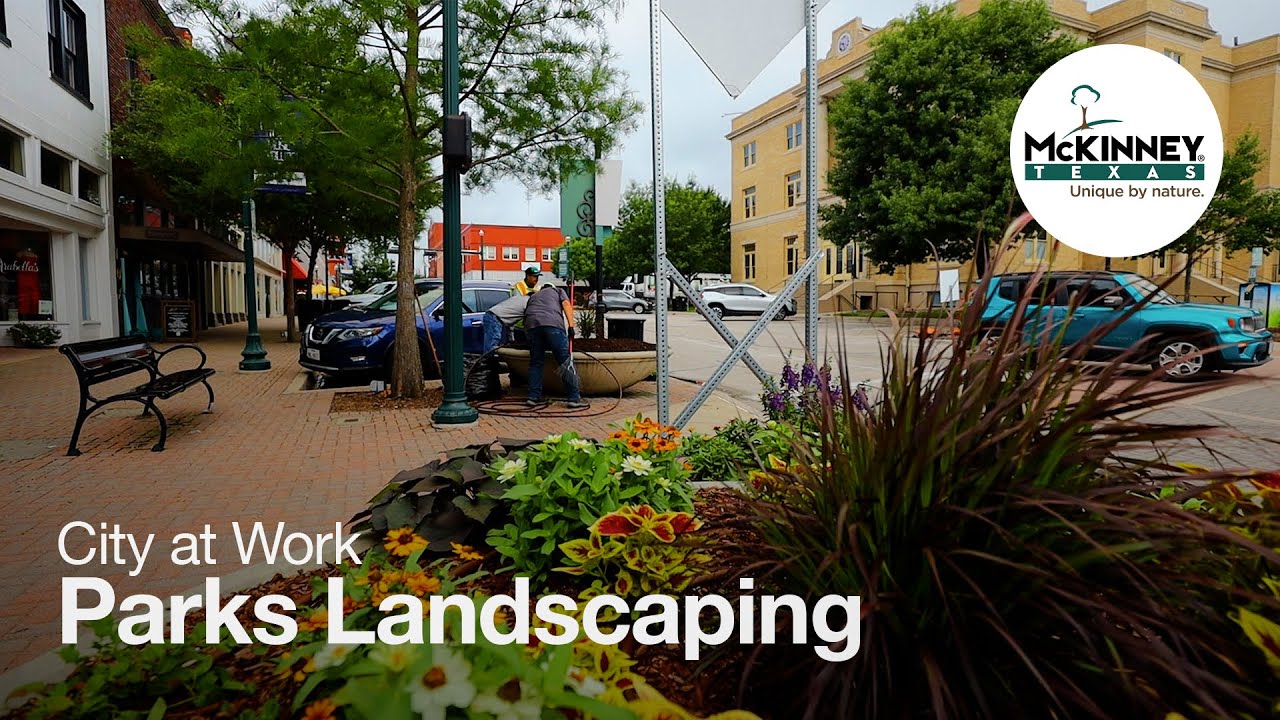 City at Work - Parks Landscaping - YouTube