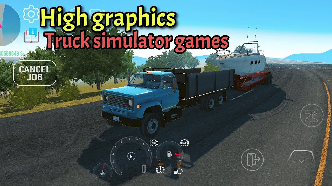 New High graphics truck simulator games | NextGen truck simulator ...