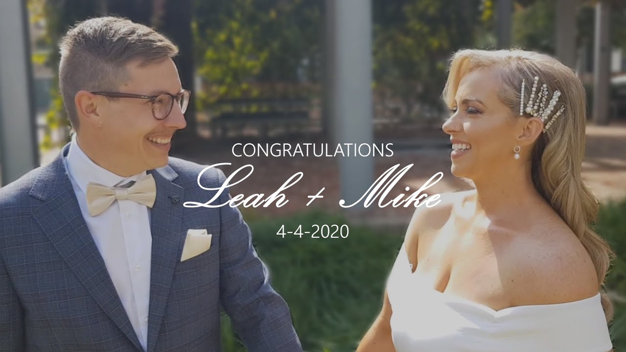 Congratulations Leah & Mike - YouTube