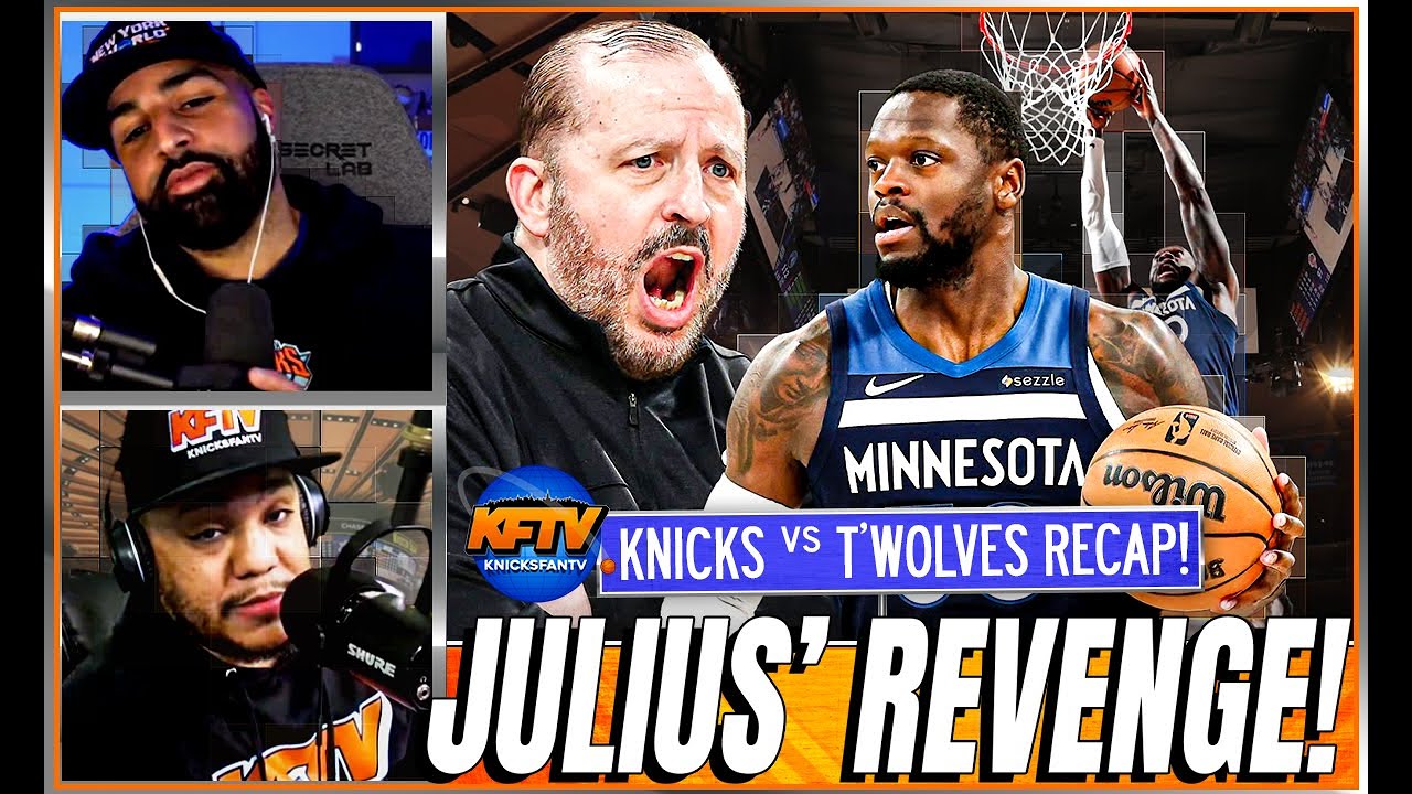 Knicks vs Wolves Reaction: Knicks Get Smoke By The Wolves, Lose 6 of ...