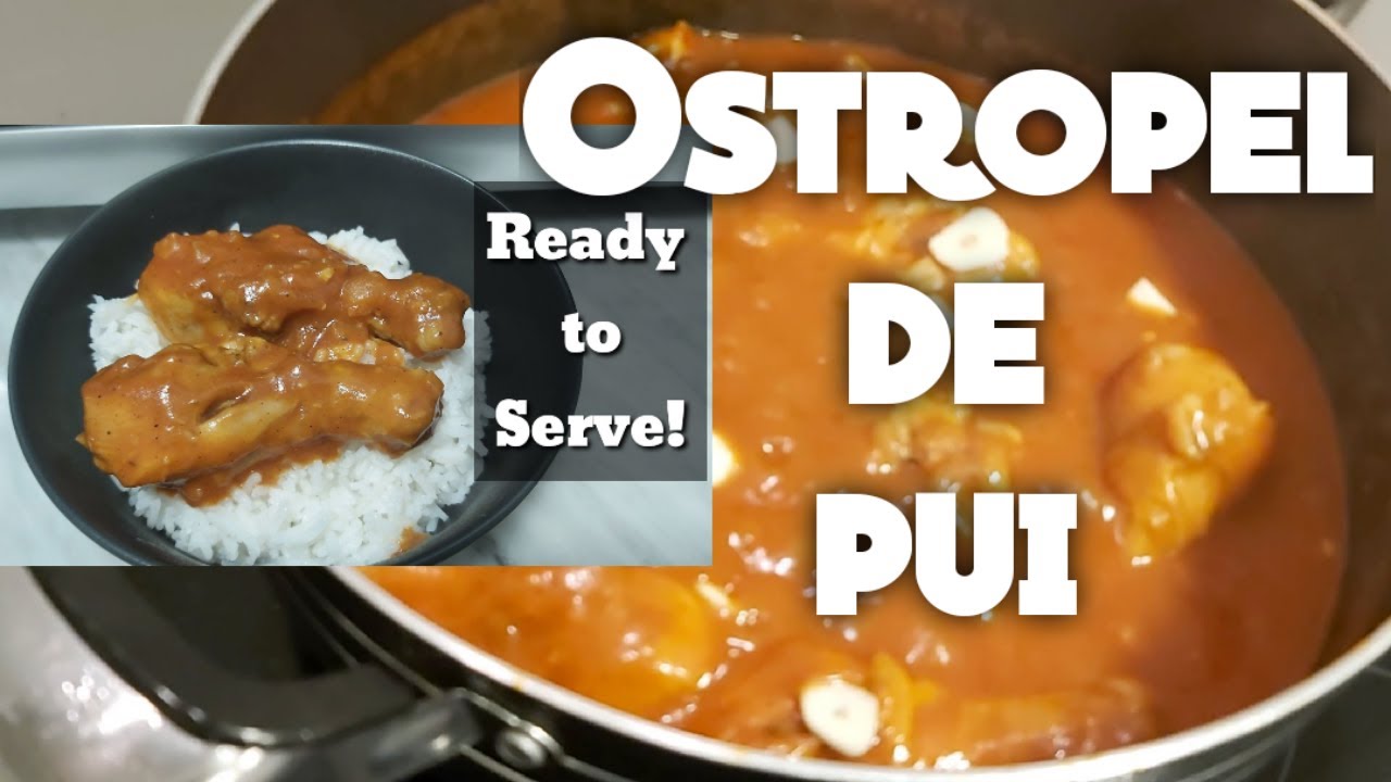 Ostropel De Pui Romanian |Chicken Dish 2021 - YouTube