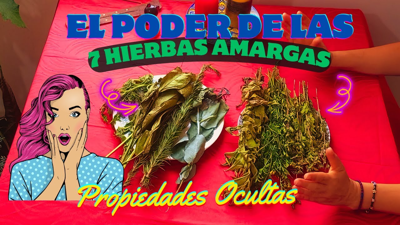 Potente Baño de las 7 HIERBAS AMARGAS | PORTAL-731 - YouTube
