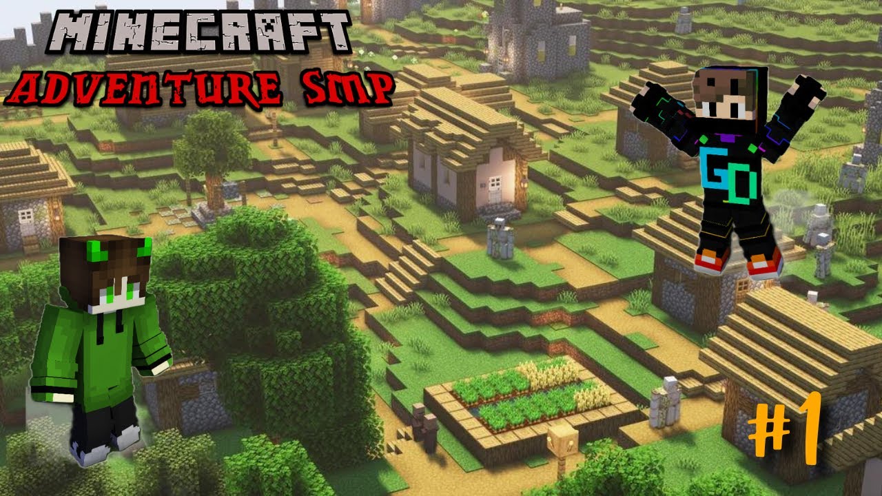 Welcome to Adventure smp | Day 1 | (New Surprise) - YouTube