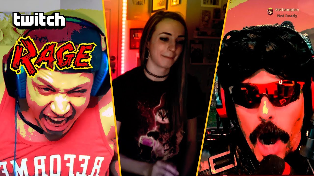 Raging streamers - Twitch RAGE - YouTube