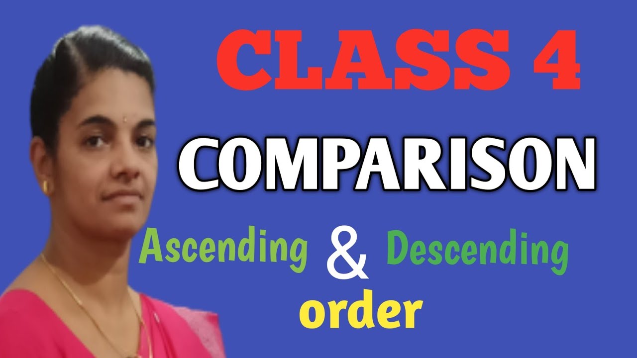Mathematics Comparisonascending Descending Order In Malayalam Youtube