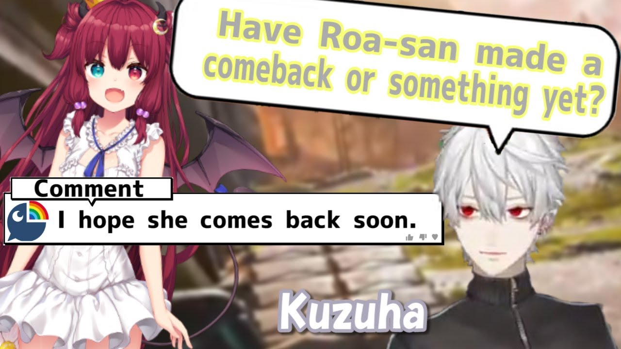 [Eng Sub]Kuzuha talking about Yuzuki Roa [Nijisanji] - YouTube