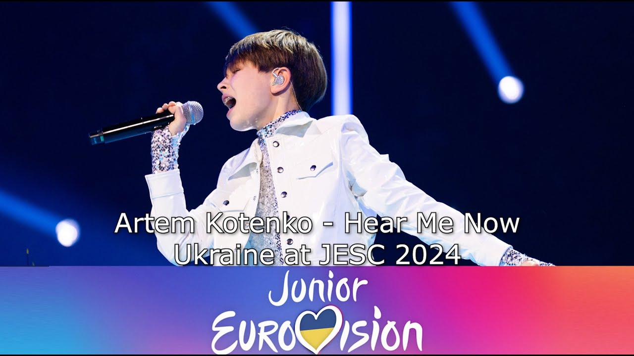 Artem Kotenko From UKRAINE 🇺🇦 | JUNIOR EUROVISION 2024 | - YouTube