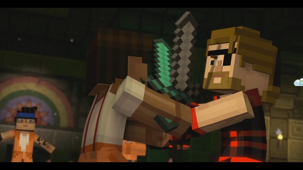 SWORD FIGHT : JESSE vs JACK (Minecraft Animation) - Single Player - YouTube