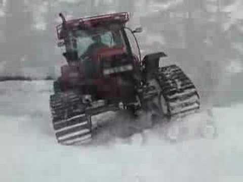 Snowmobile Trail Groomer - YouTube
