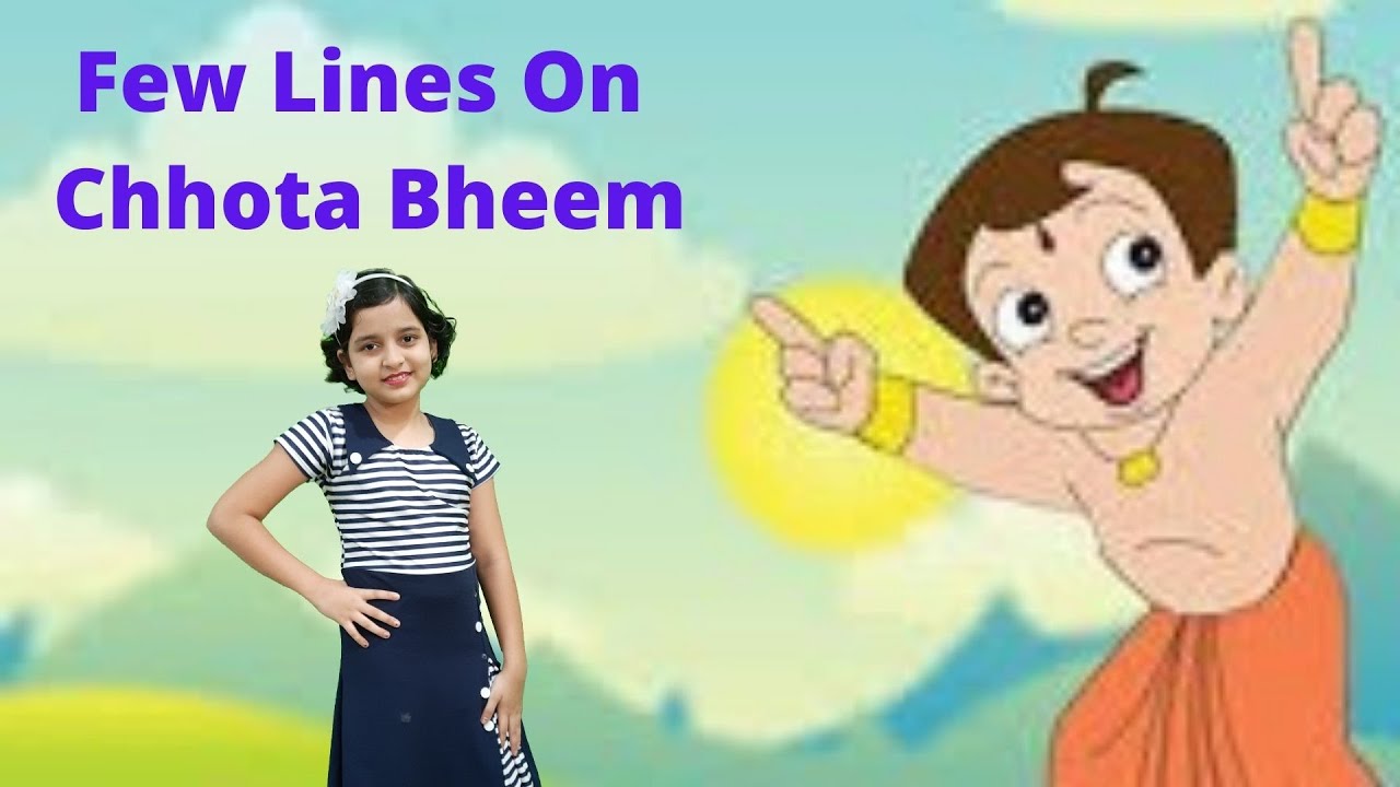 Speech Activity-Few Lines On chhota Bhim/My Favorite Cartoon Character ...