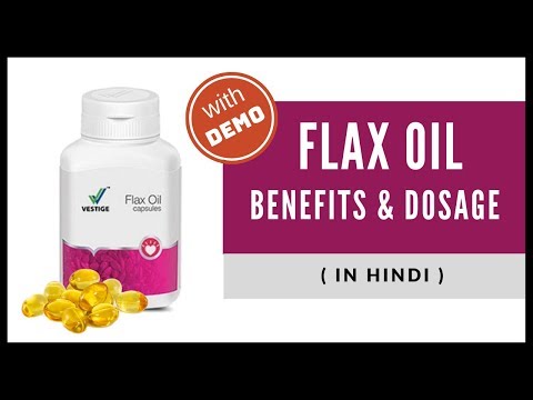 Vestige Flax Oil (in Hindi) -with DEMO