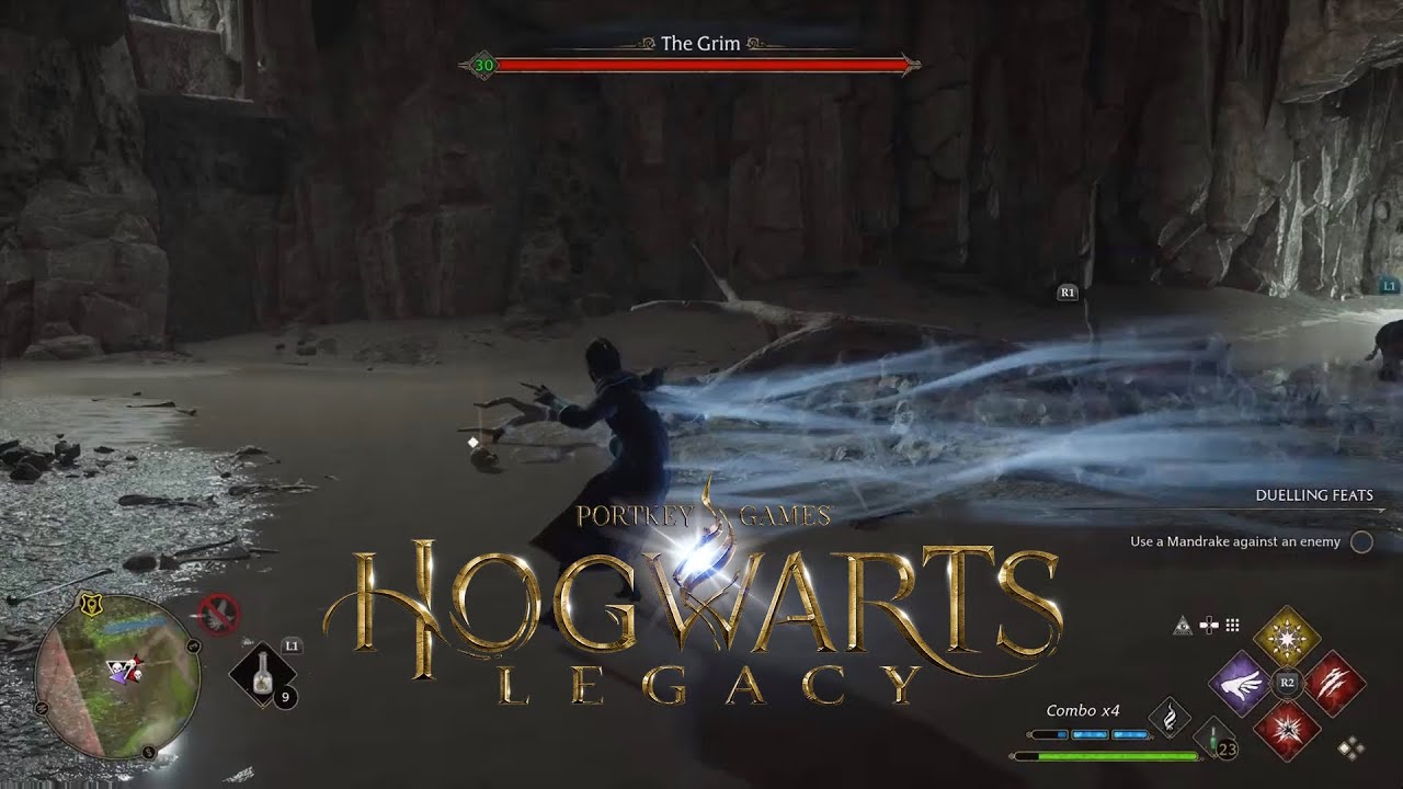 Hogwarts Legacy - The Grim & The White Wolf - YouTube