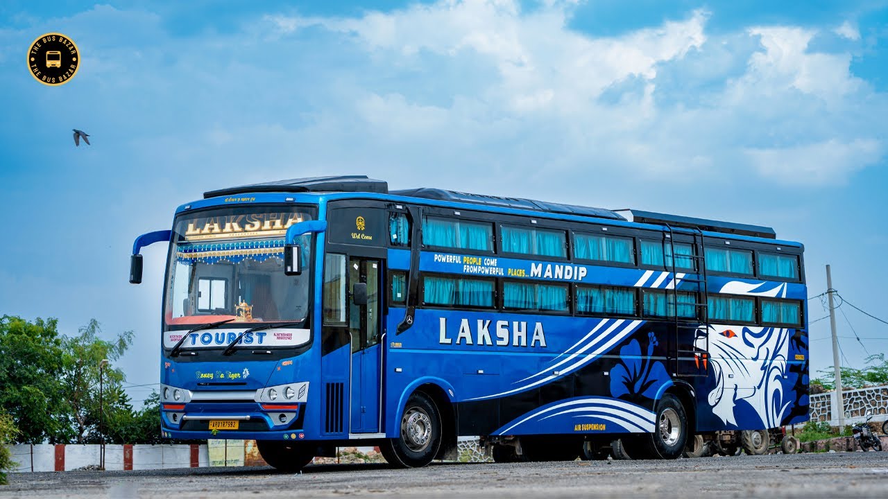 2x2 Luxury Sleeper bus delivered to Laksha Travels Nadiad by Dharmraj ...