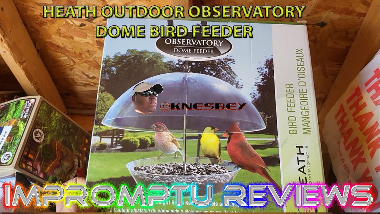 HEATH OUTDOOR OBSERVATORY DOME BIRD FEEDER - YouTube