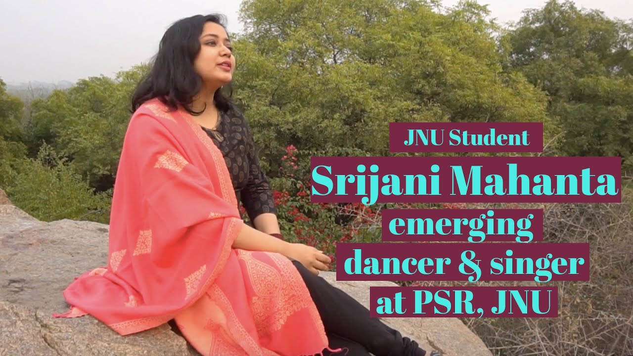 Assamese Girl Singing under open sky at JNU - YouTube