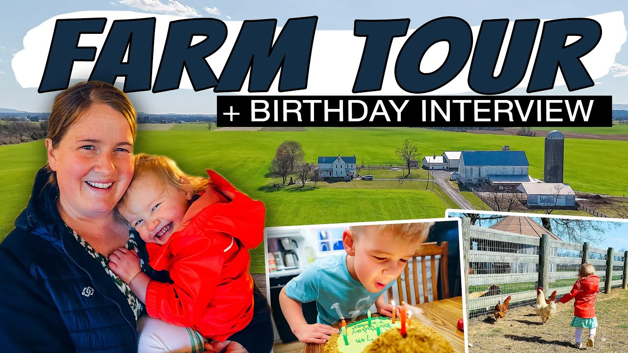 THIS IS HOME // Farm Tour + Birthday Interview - YouTube