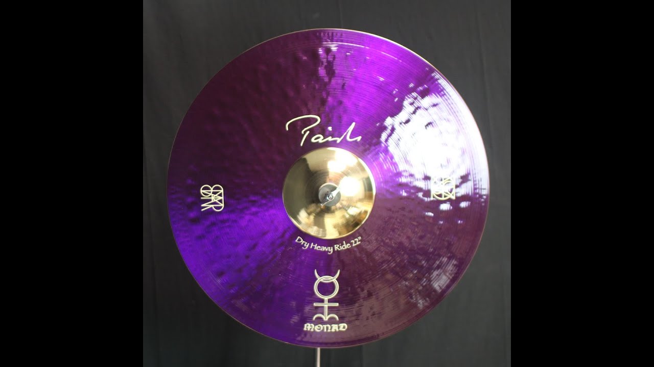 Paiste 22" Signature "Monad" Dry Heavy Ride - 3707g - YouTube
