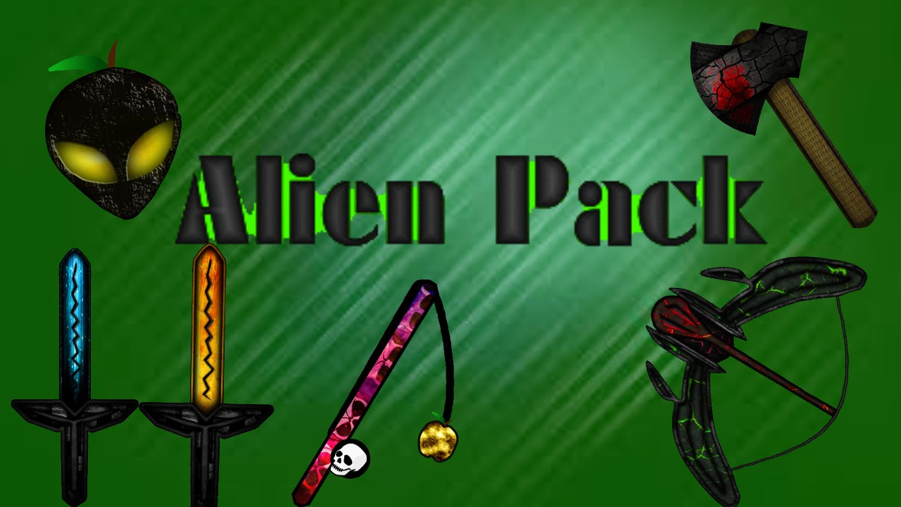 Minecraft Alien Pack | UHC + PVP ( Resource Pack Showcase #1) - YouTube
