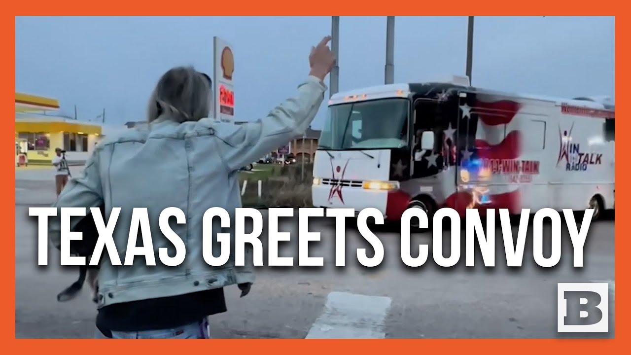 People Greet “Take Our Border Back” Convoy as It Passes Through ...