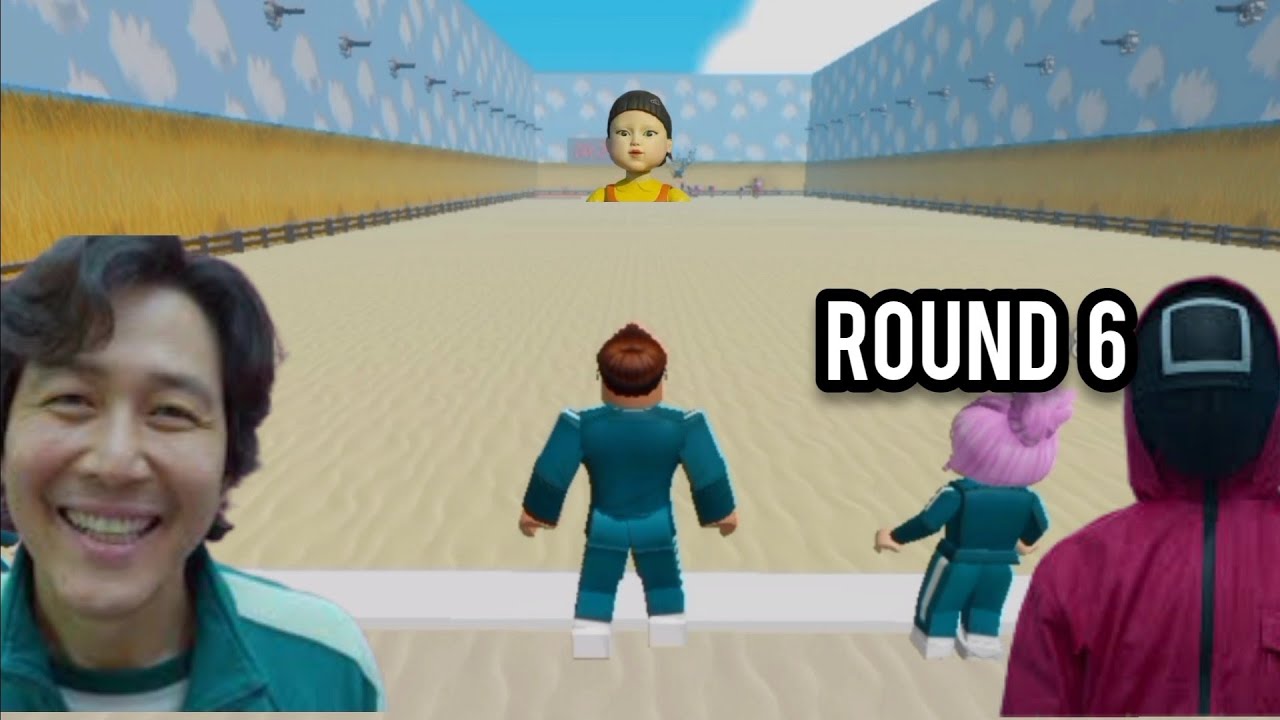JOGANDO UMA PARTIDA DE ROUND 6 NO ROBLOX #roblox #round6 - YouTube