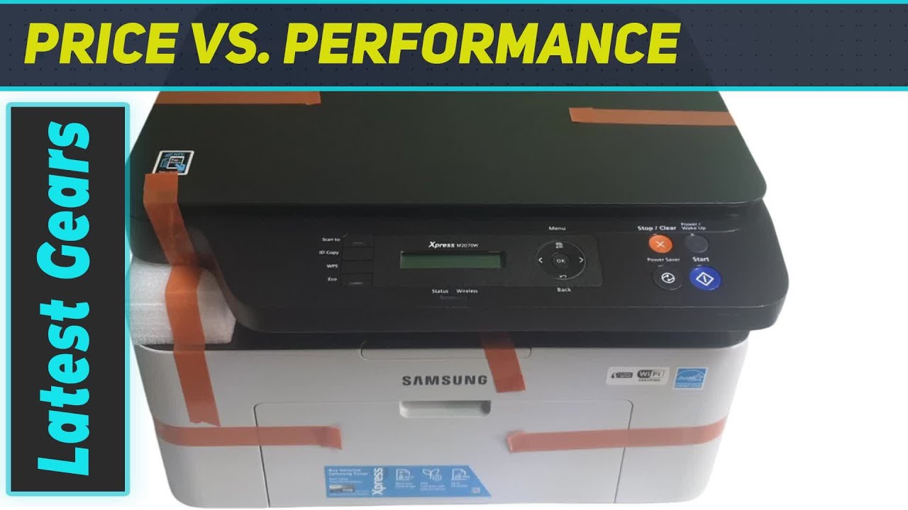 SAMSUNG Xpress SL-M2070W: Top Monochrome Multifunction Printer? - YouTube