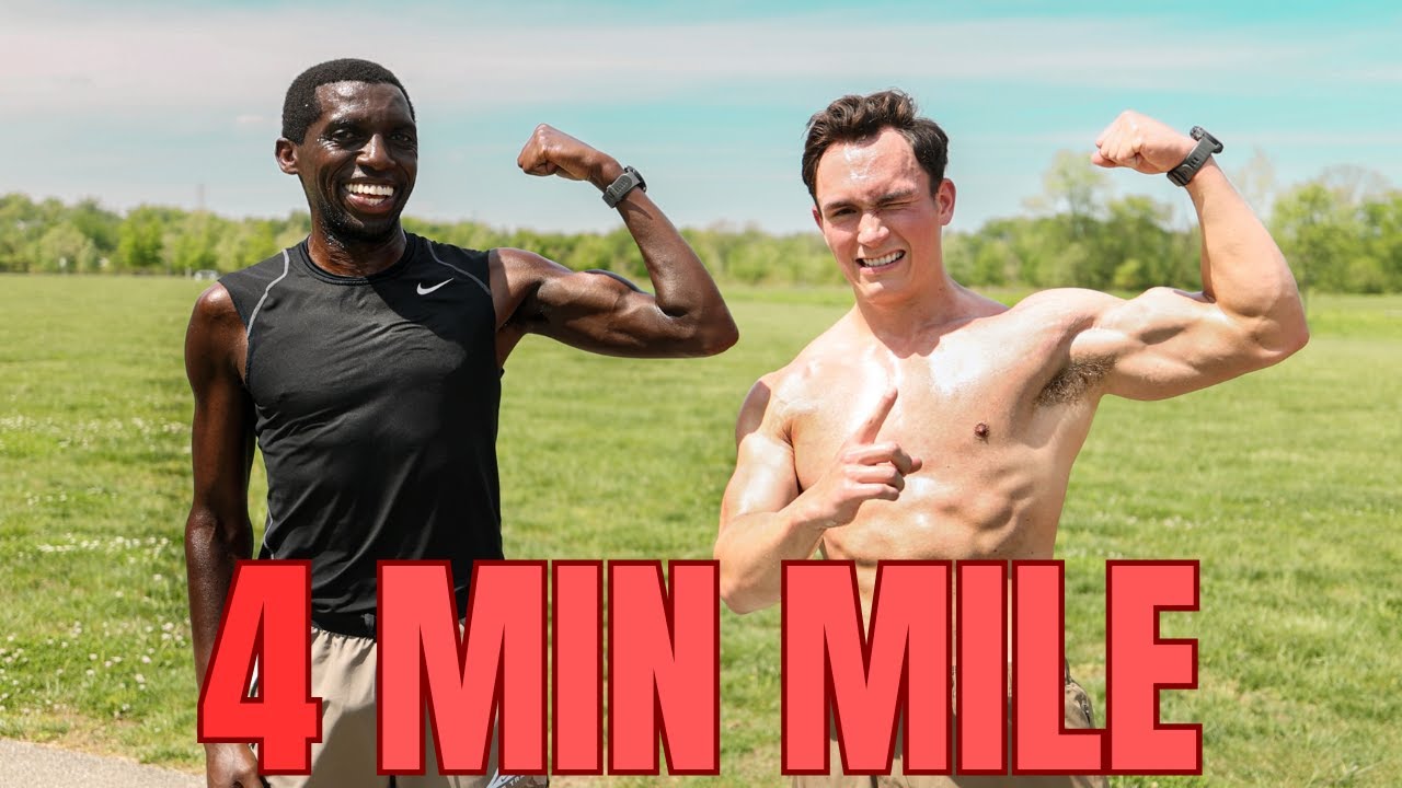 RUNNING A 4 MIN MILE - YouTube