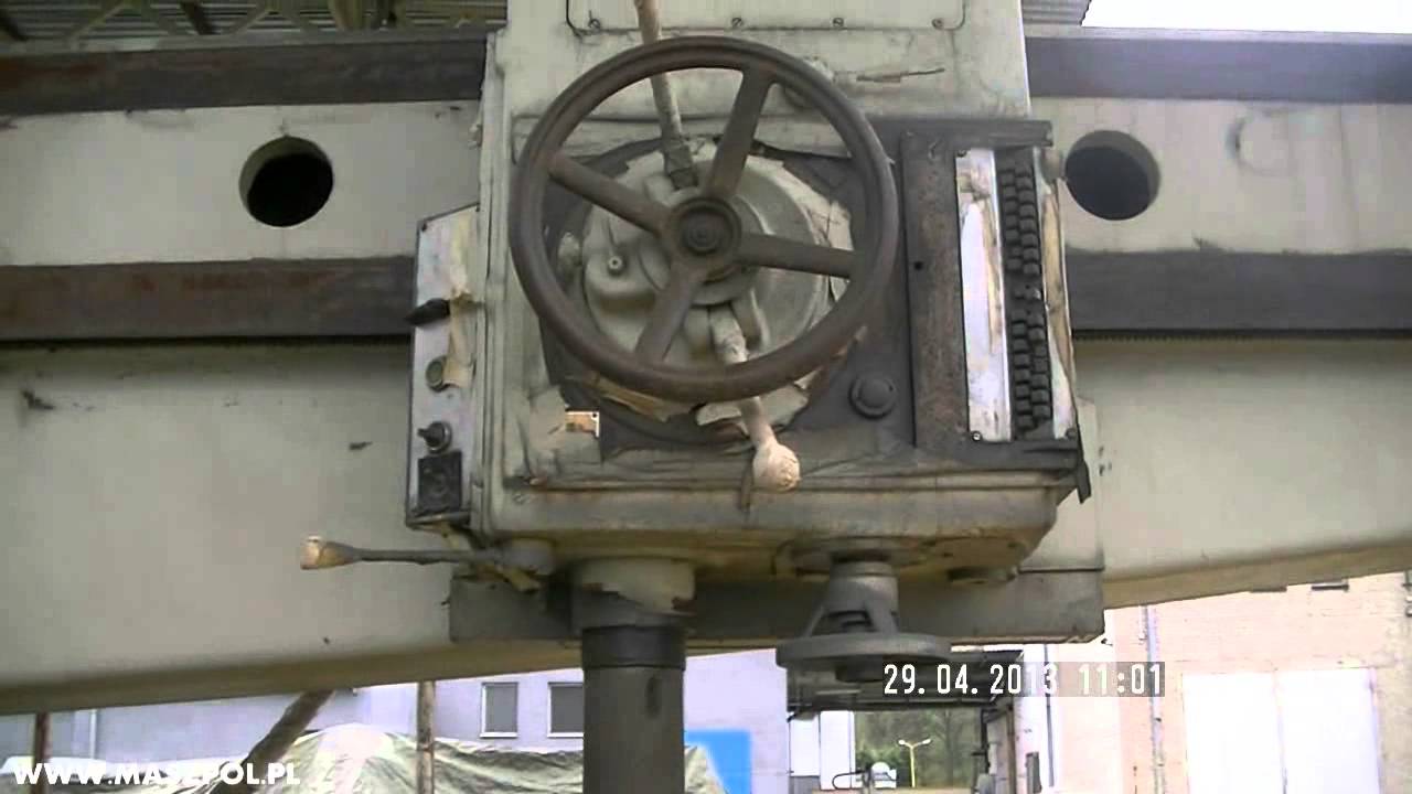 Wiertarka VR-84A MAS CZECHY WWW.MASZPOL.PL - YouTube