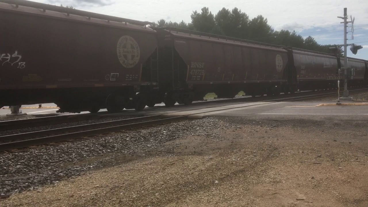 BNSF 6997 East, 8/14/19 Elk River, MN - YouTube