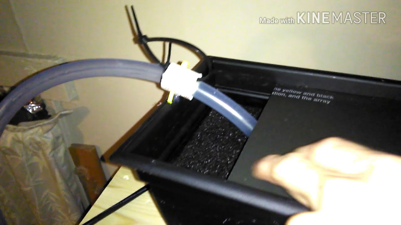 Over the Tank Sump Update - YouTube