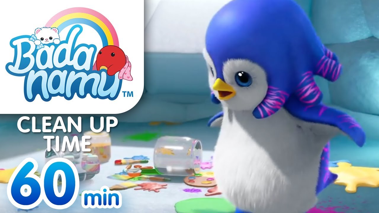 Clean Up Time | Badanamu Compilation l Nursery Rhymes & Kids Songs ...
