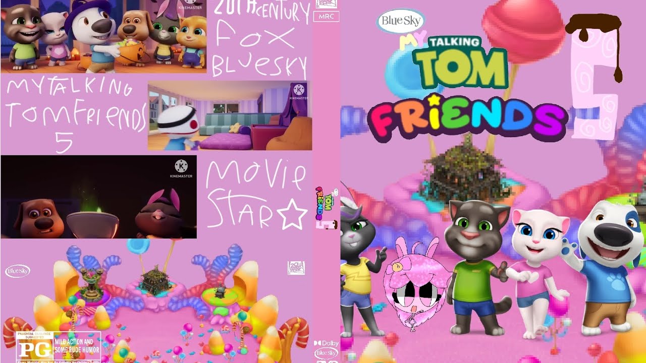 opening to My talking tom friends 5 dvd Blu Ray (2024) - YouTube