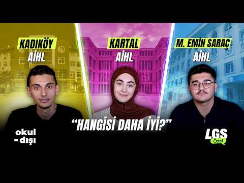 LGS Özel: Kartal, Kadıköy, M. Emin Saraç Anadolu İmam Hatip Liseleri I Bölüm 3