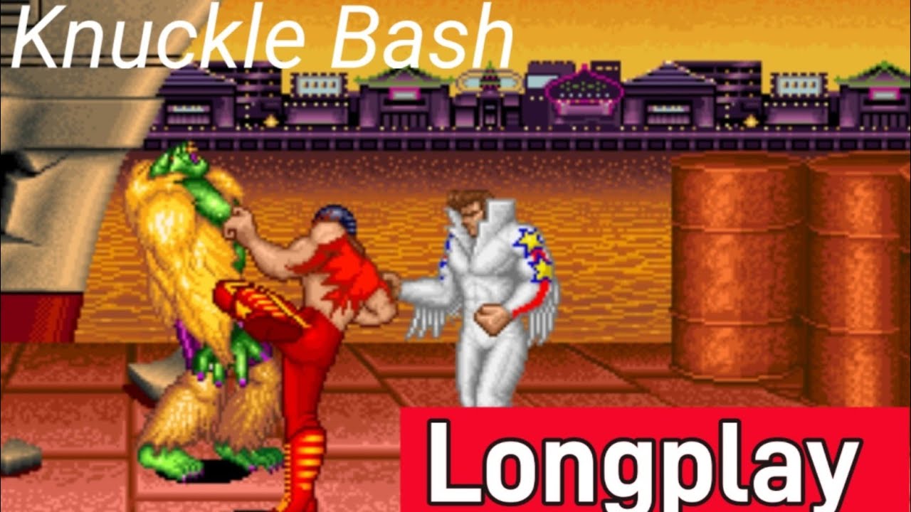 Arcade Longplay Knuckle Bash [ Slim's Arcade Classic Of The Week ...