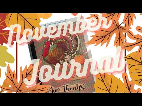 November 2022 Composition Notebook Junk Journal - Messy Monday - YouTube