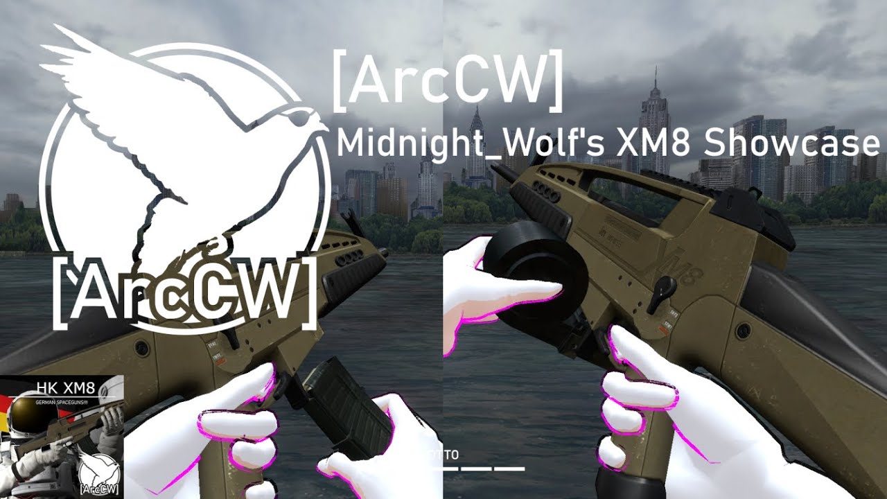 Garry's Mod [ArcCW] Midnight_Wolf's XM8 Showcase - YouTube
