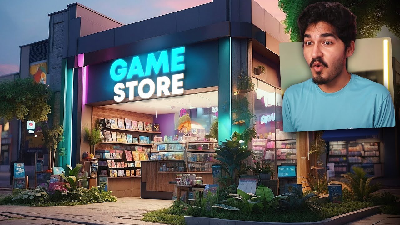 I OPENED A GAME STORE - YouTube