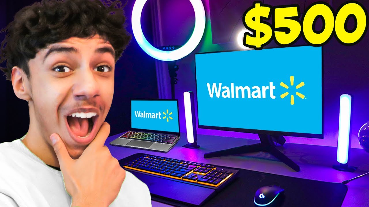 I Built the CHEAPEST Gaming Setup from Walmart - YouTube