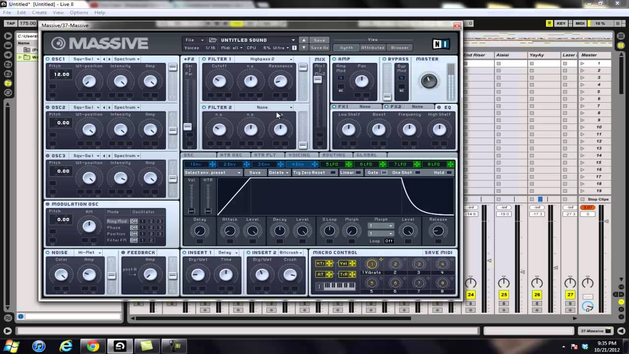 NI Massive Tutorial: Chiptune Synth (FREE DOWNLOAD) - YouTube