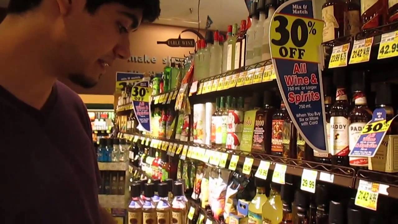 BONUS: Alcohol shopping with Mitch - YouTube