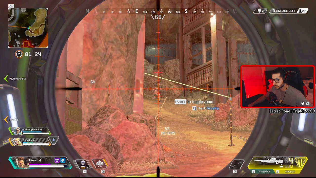 Cracking Armor with Kraber Shots🎯 | Apex Legends - YouTube