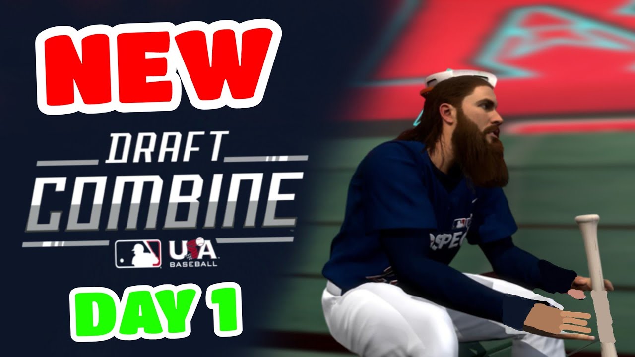 *NEW* Draft Combine Day 1 Experience in MLB the Show 24! - YouTube