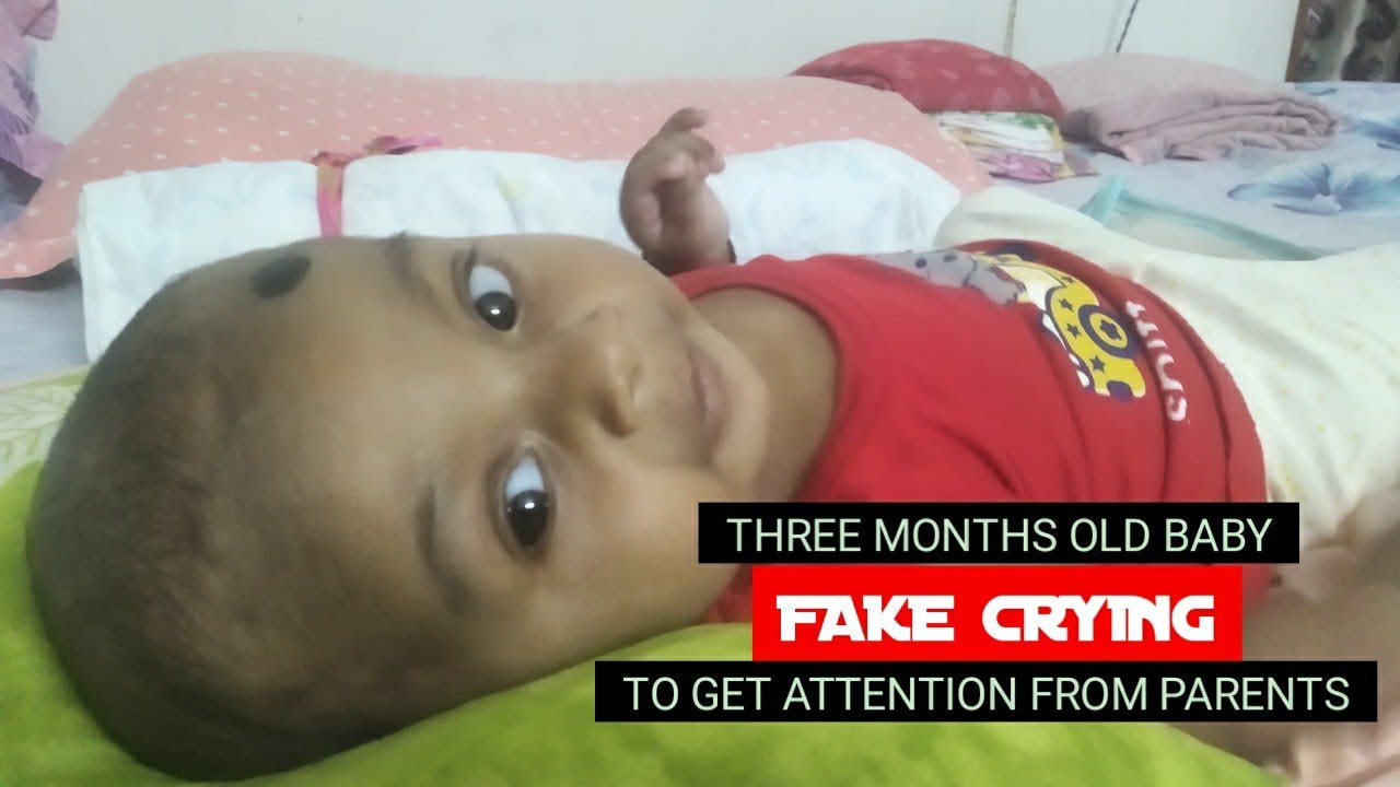 3 months old baby fake cry ।।Arish Ahmed - YouTube
