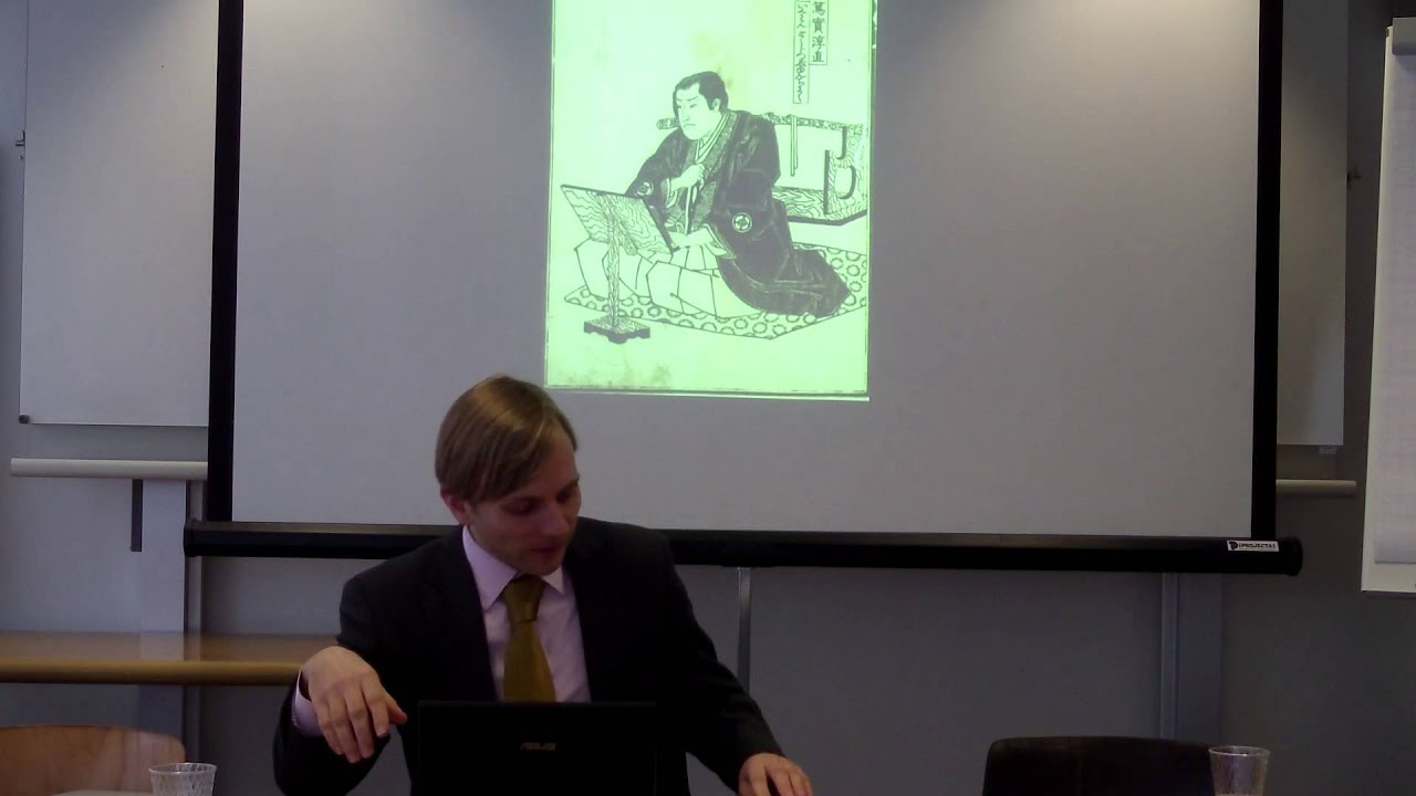 Daniel Trambaiolo: Mercury drugs in Tokugawa Japan - YouTube