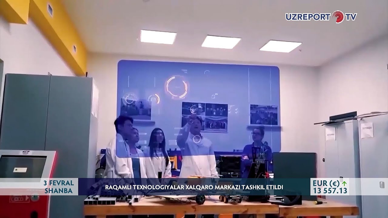 Raqamli texnologiyalar xalqaro markazi tashkil etildi - YouTube