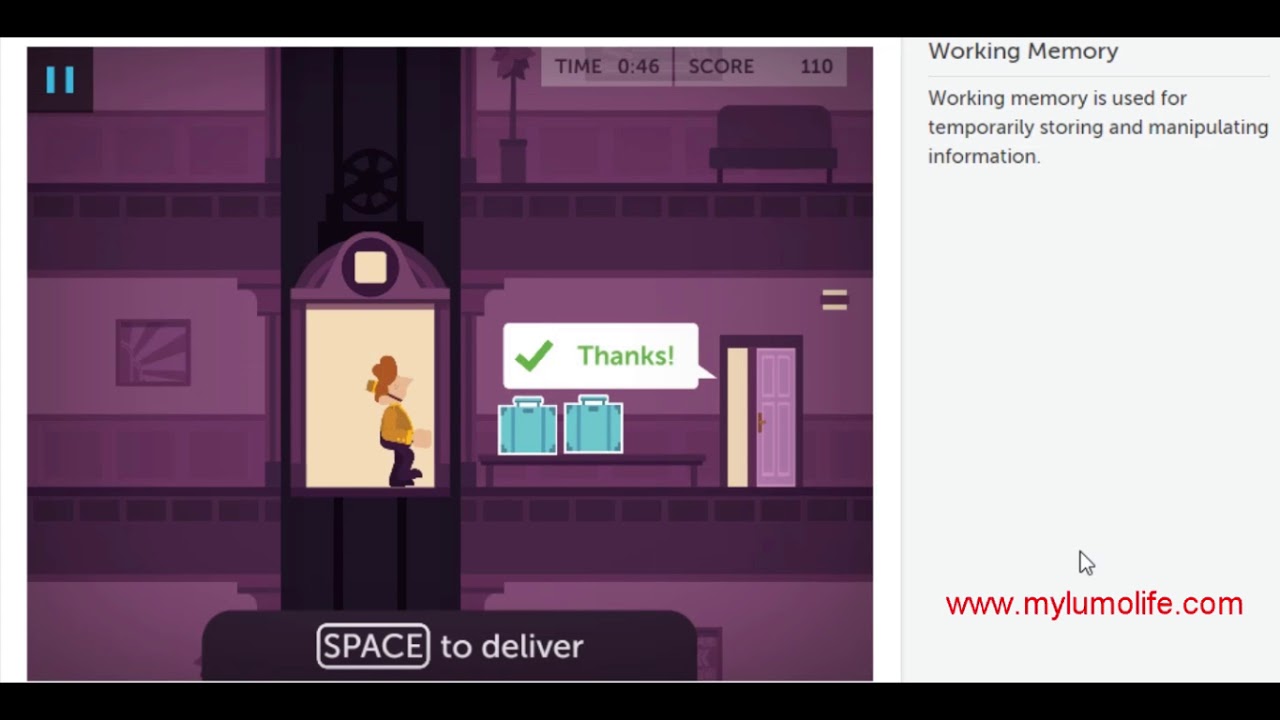 Lumosity - Memory Serves (Memory Game) - YouTube