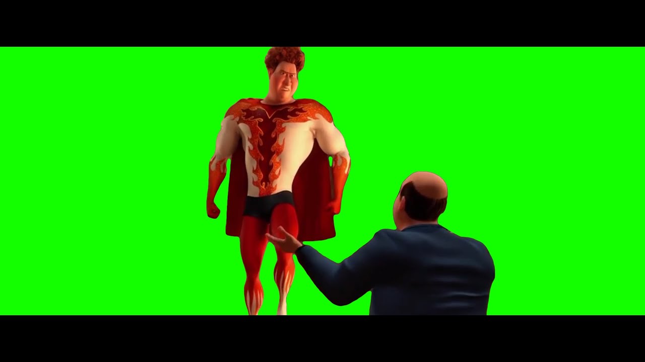 Megamind Under New Management Green Screen Youtube