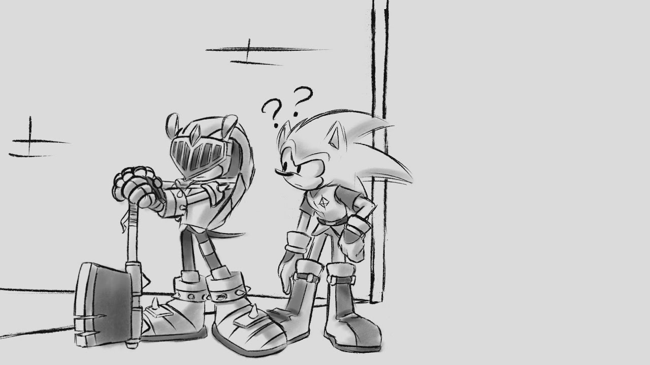 Sonic finds Mighty on Guard Duty | Sonic Comic Dub - YouTube