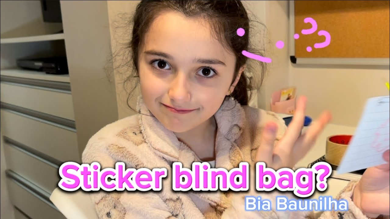 Sticker blind bag! - YouTube