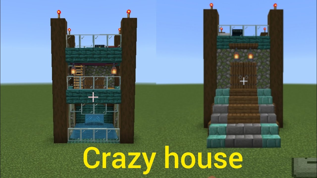 New crazy house of Minecraft || Minecraft || - YouTube